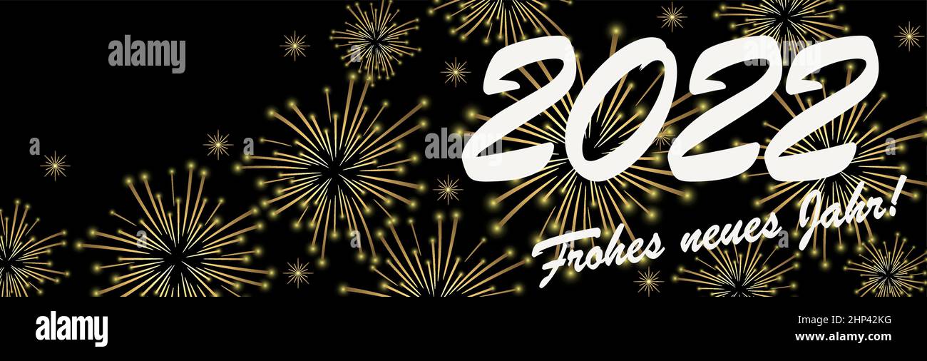 Happy New Year 2022 fireworks concept Stock Vector Image & Art - Alamy