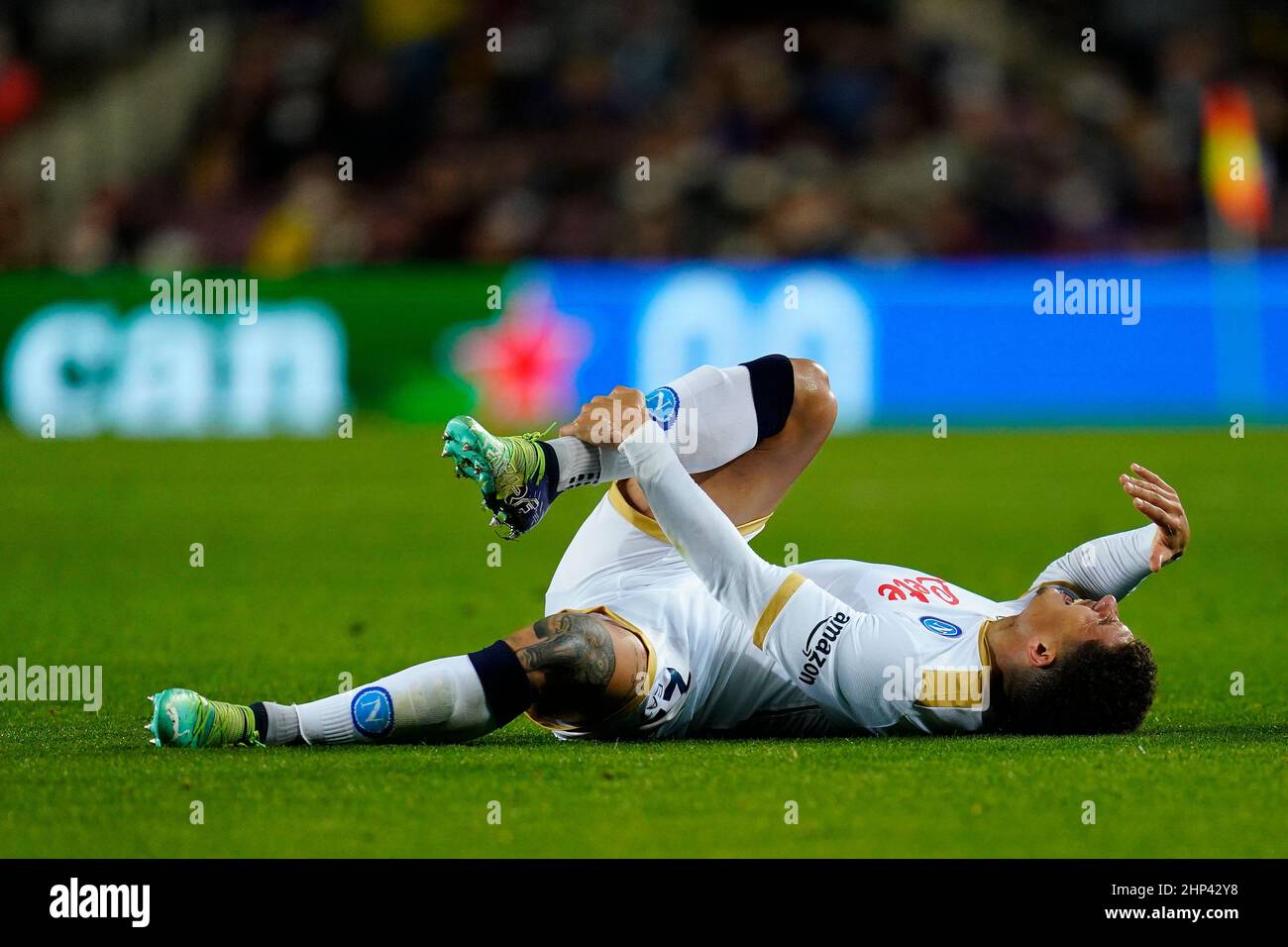 Giovanni Di Lorenzo of SCC Napoli during the UEFA Europa League match ...