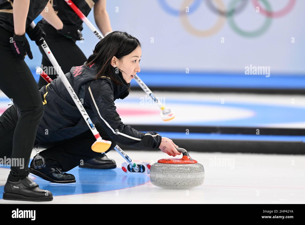 Satsuki Fujisawa (JPN), FEBRUARY 18, 2022 - Curling : Women's Semi ...