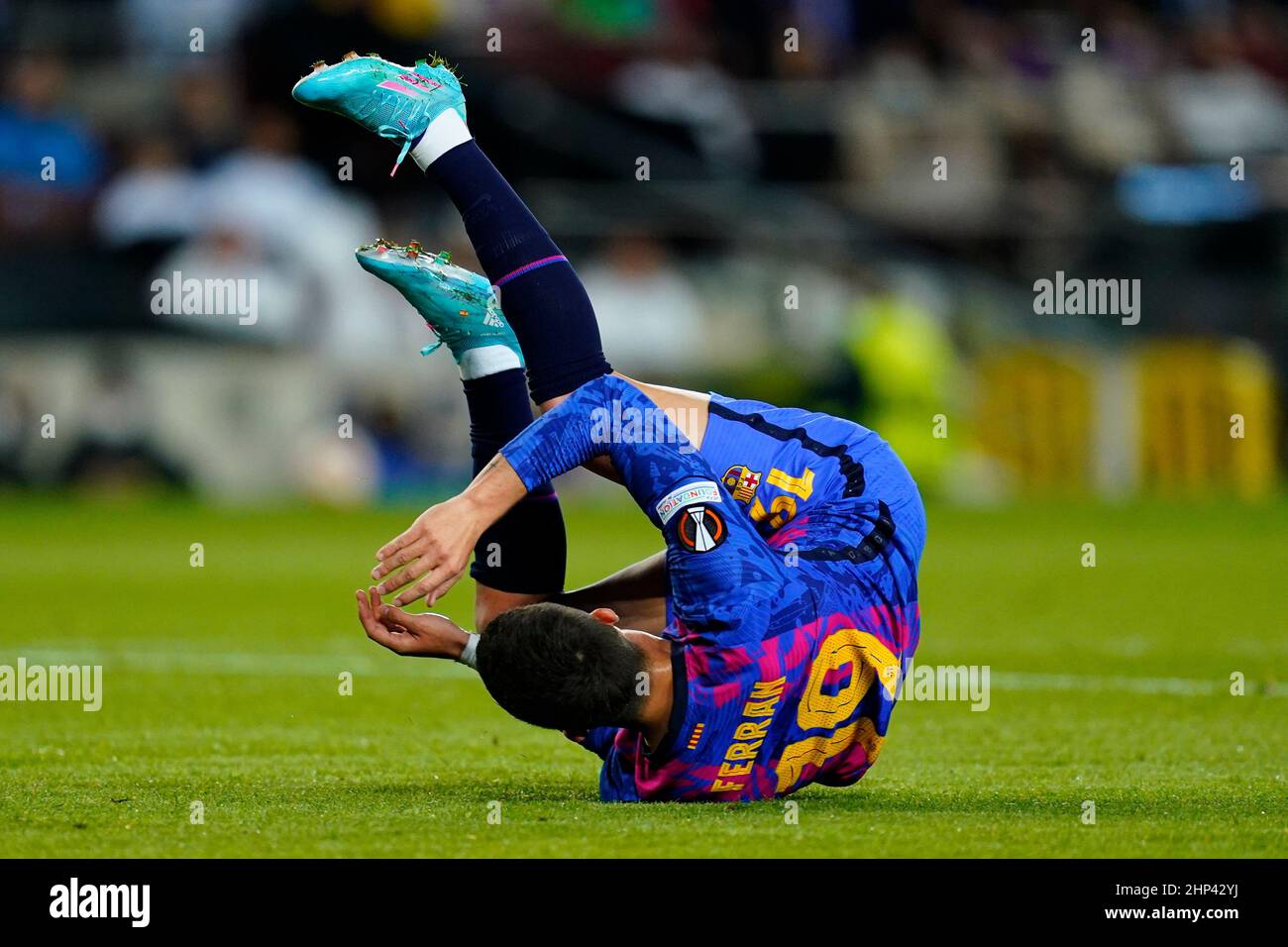 Ferran Torres of FC Barcelona during the UEFA Europa League match ...