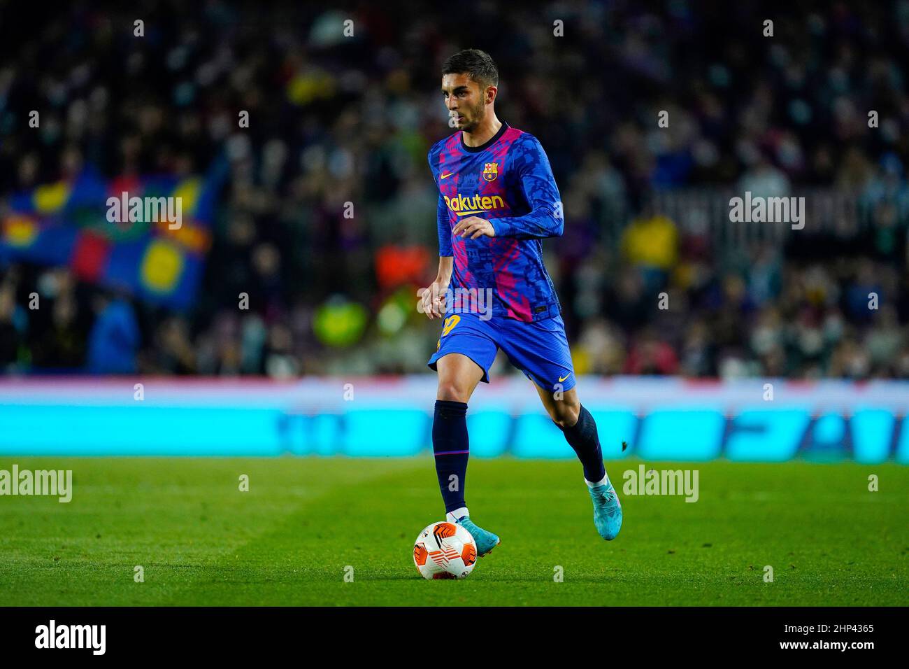Ferran Torres of FC Barcelona during the UEFA Europa League match ...