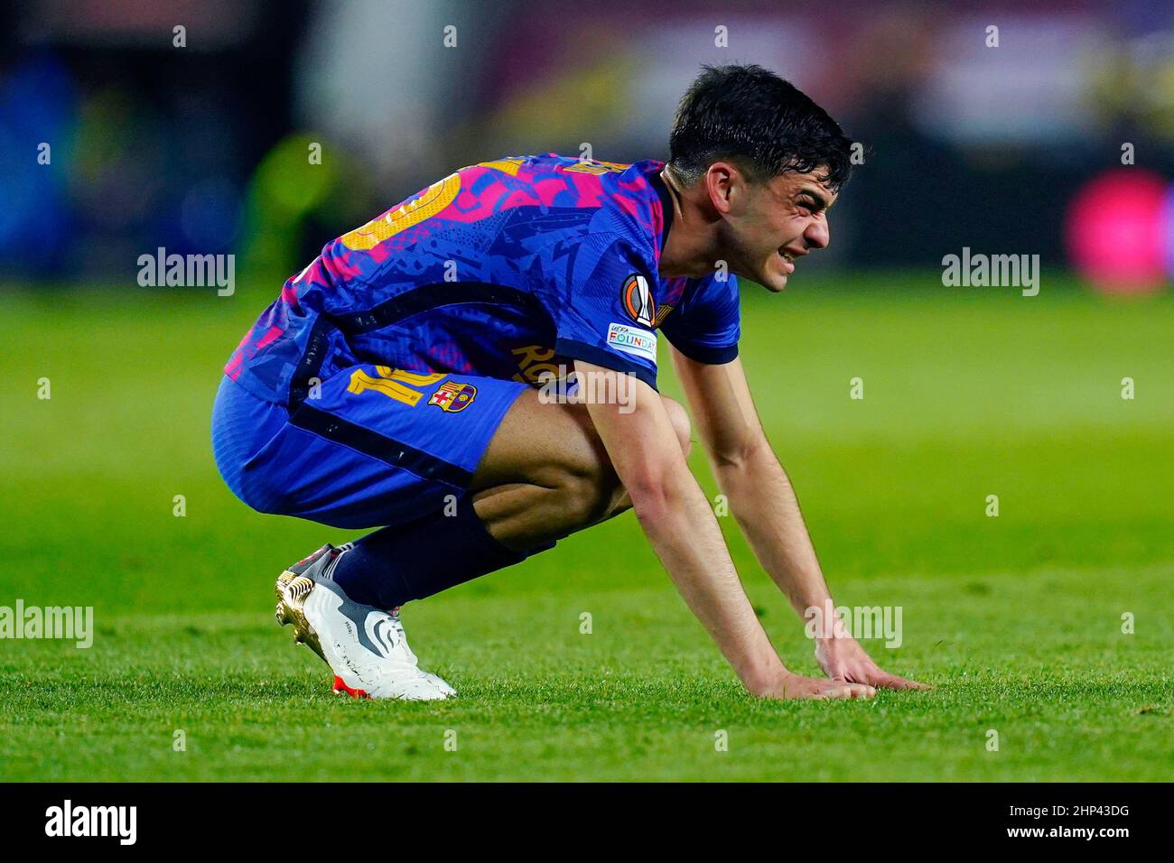 Pedro Gonzalez Pedri of FC Barcelona during the UEFA Europa League match between FC Barcelona v ...