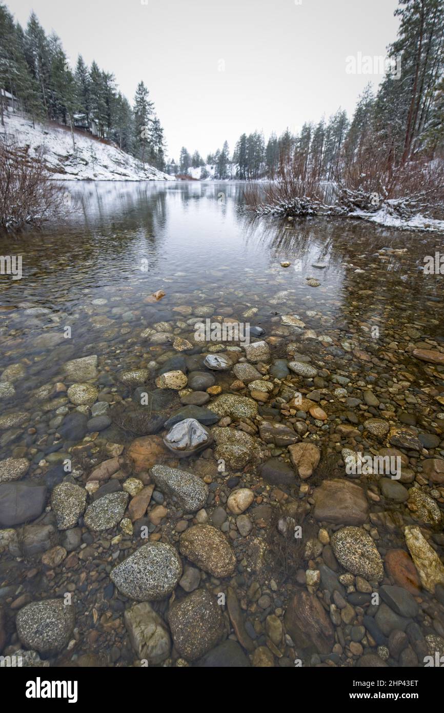Spokane river at post falls hi-res stock photography and images - Alamy