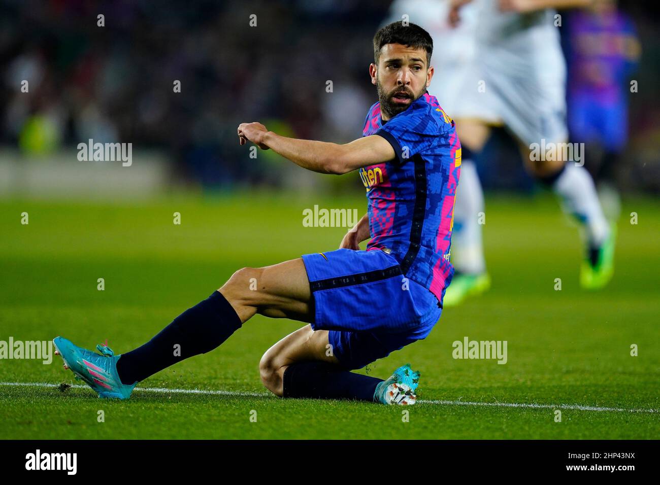 Jordi Alba of FC Barcelona during the UEFA Europa League match between ...
