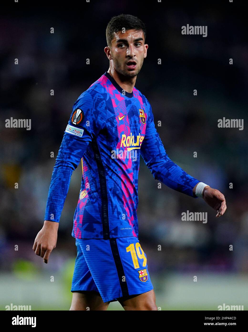 Ferran Torres of FC Barcelona during the UEFA Europa League match ...