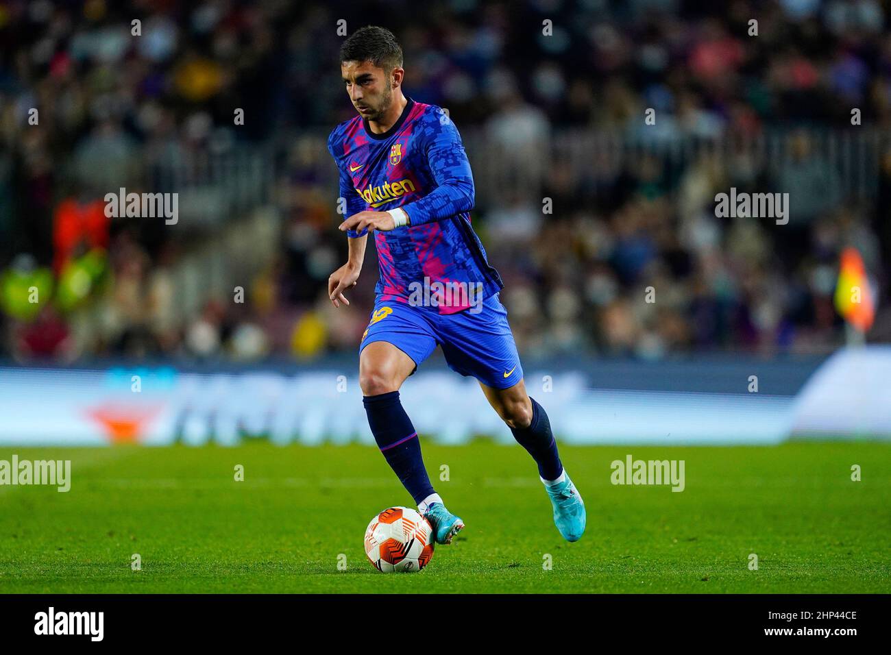 Ferran Torres of FC Barcelona during the UEFA Europa League match ...