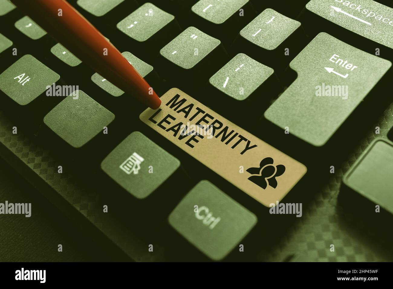 Handwriting text Maternity Leave, Internet Concept a leave of absence ...