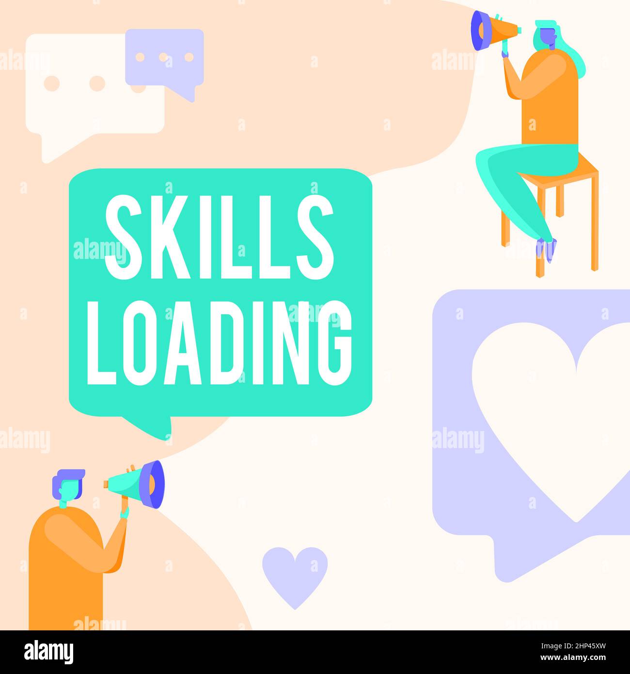 Text showing inspiration Skills Loading, Conceptual photo points out the degree of difficulty ...