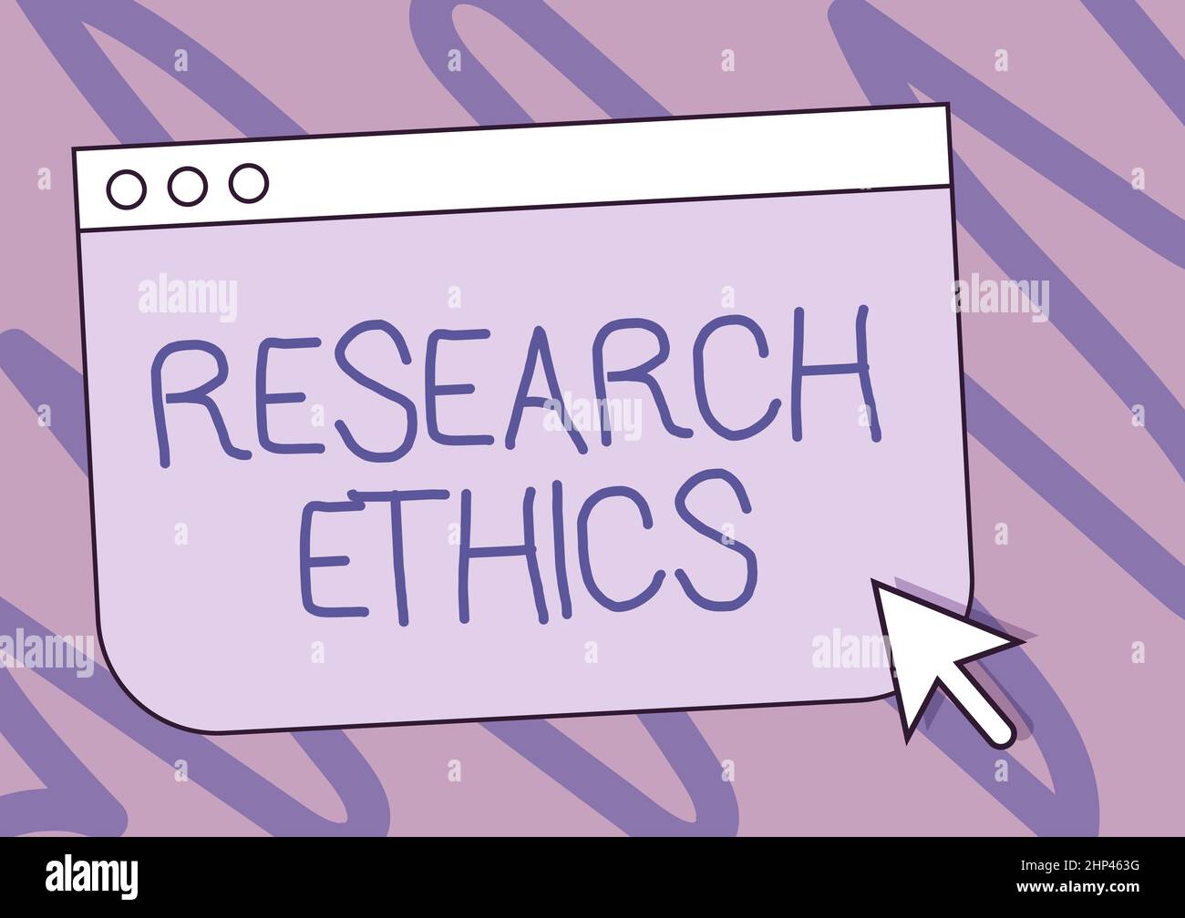 Text sign showing Research Ethics, Conceptual photo interested in the ...