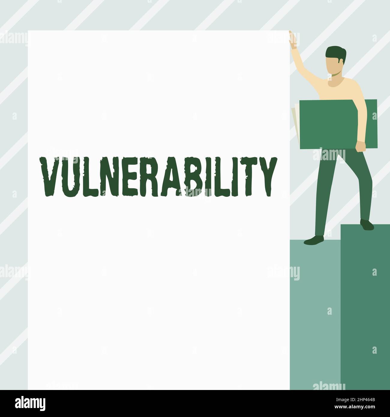 Conceptual display Vulnerability, Business approach State of being ...