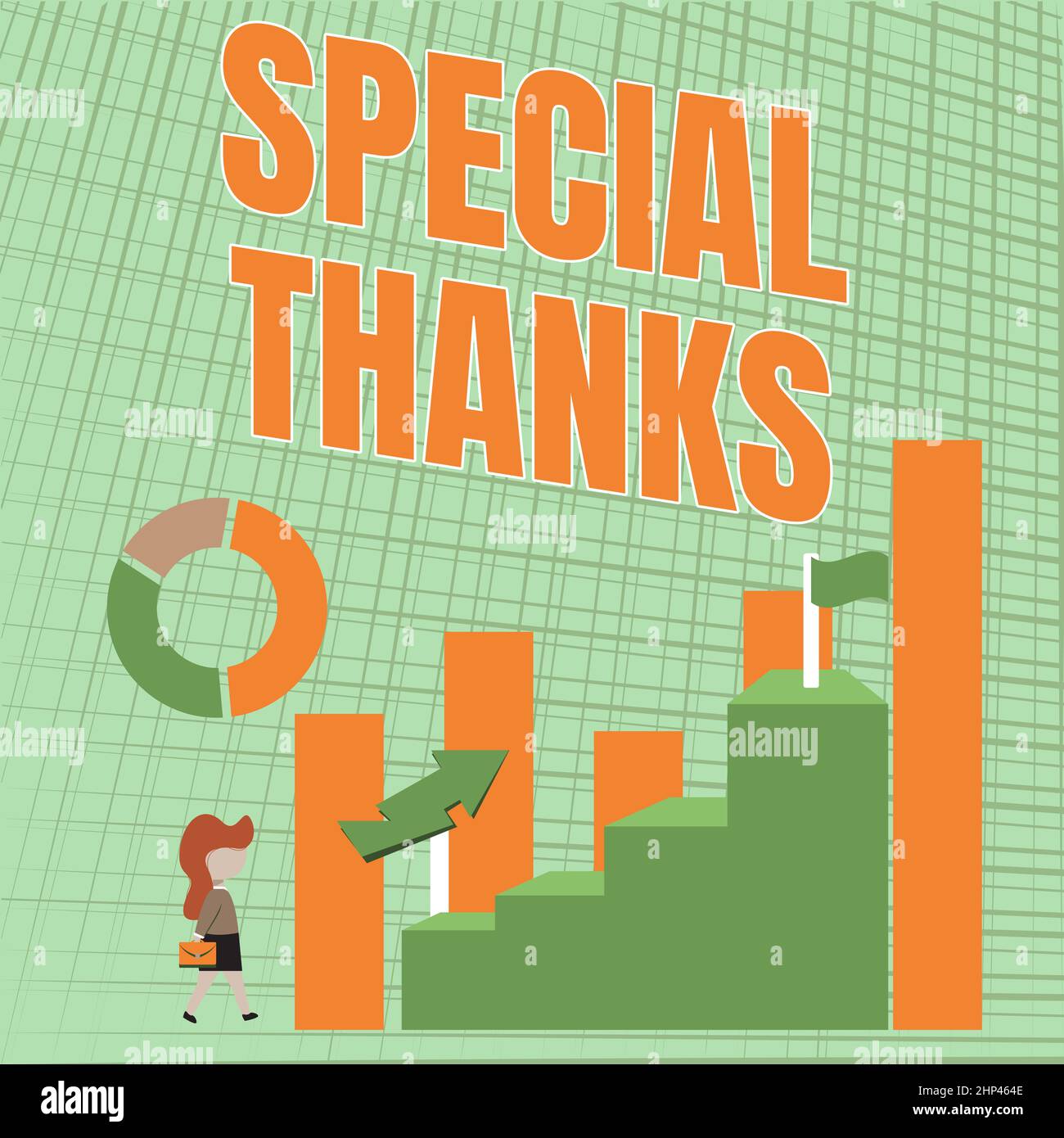 Text showing inspiration Special Thanks, Conceptual photo appreciating ...
