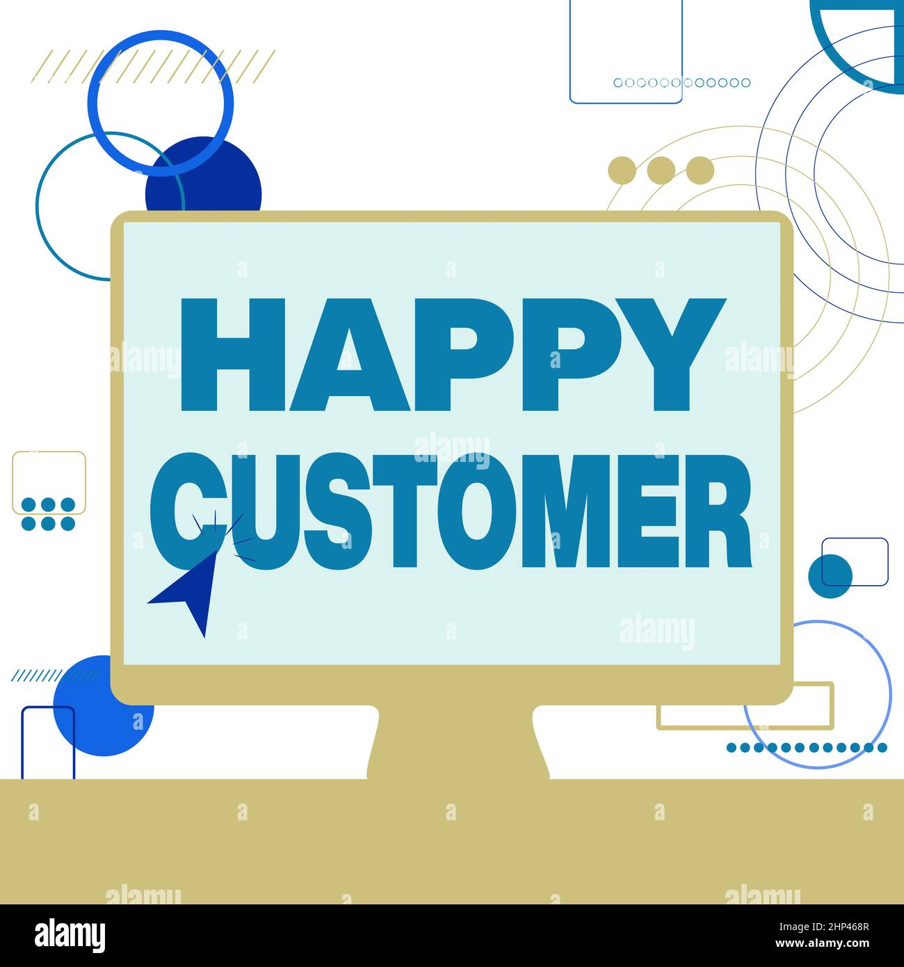 Inspiration showing sign Happy Customer, Business concept highest ...