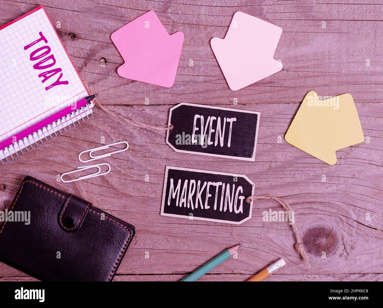Writing displaying text Event Marketing, Word for describes process of ...