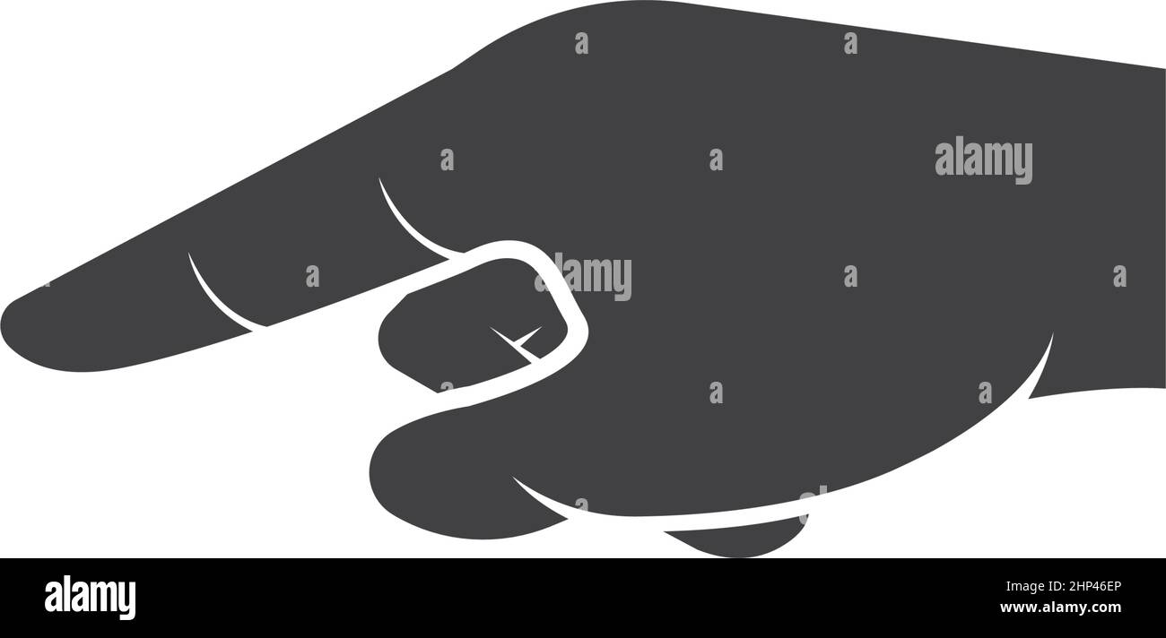 showing hand gesture icon vector illustration design template Stock ...