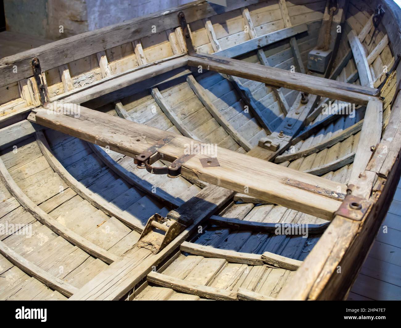 Old rowing boat board hi-res stock photography and images - Alamy
