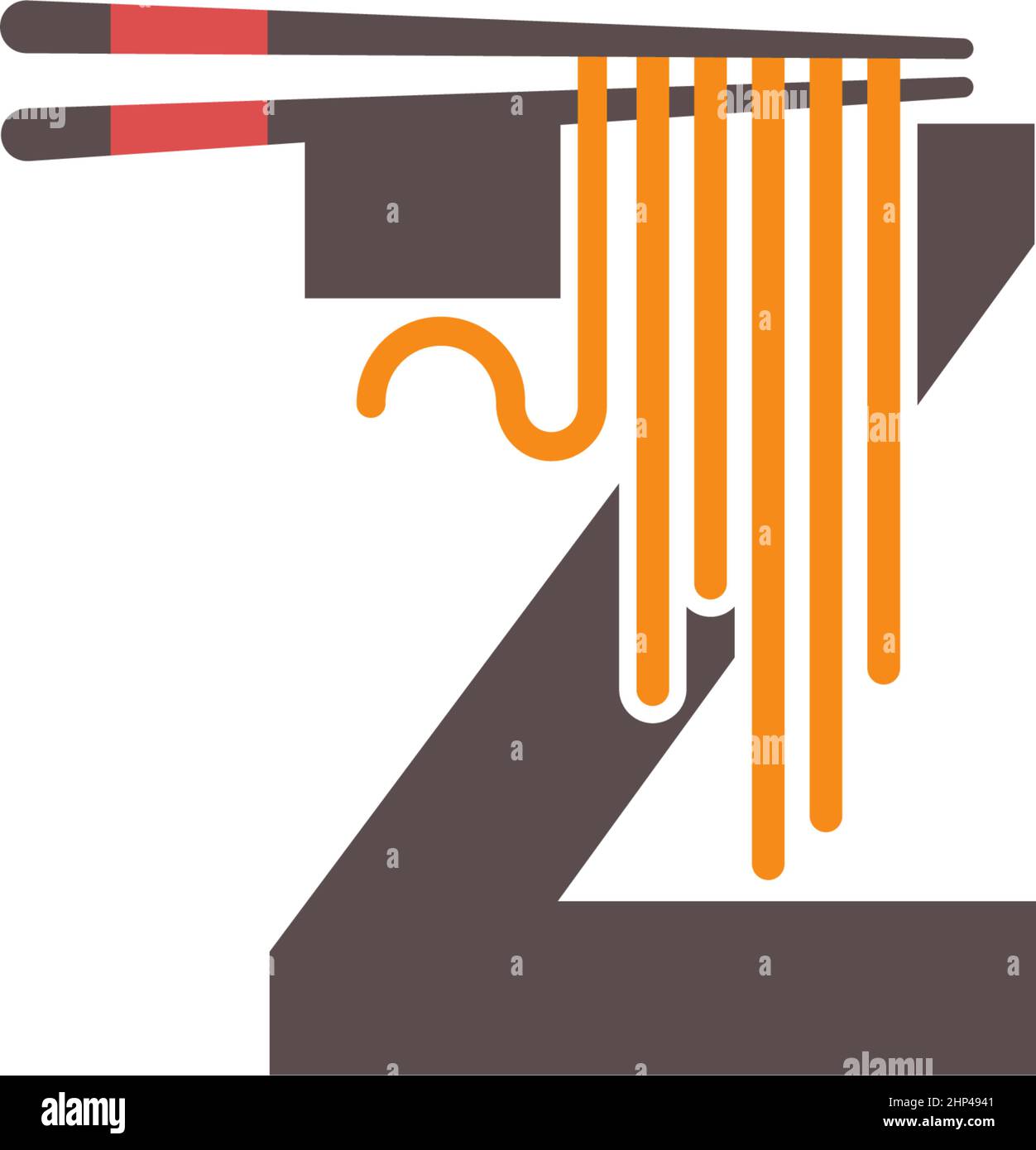 Z food logo hi-res stock photography and images - Alamy