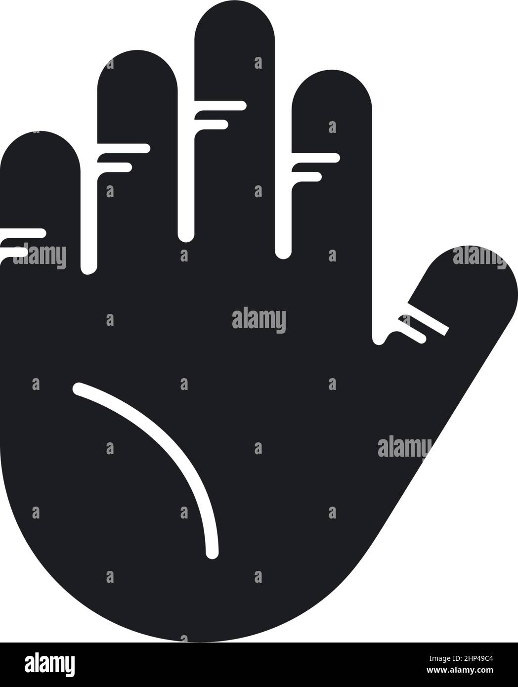 Pointing hand vector Stock Vector Images - Alamy