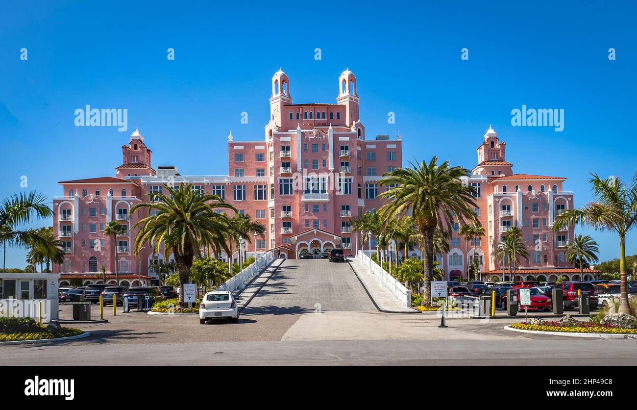 Don césar hotel and florida hi-res stock photography and images - Alamy