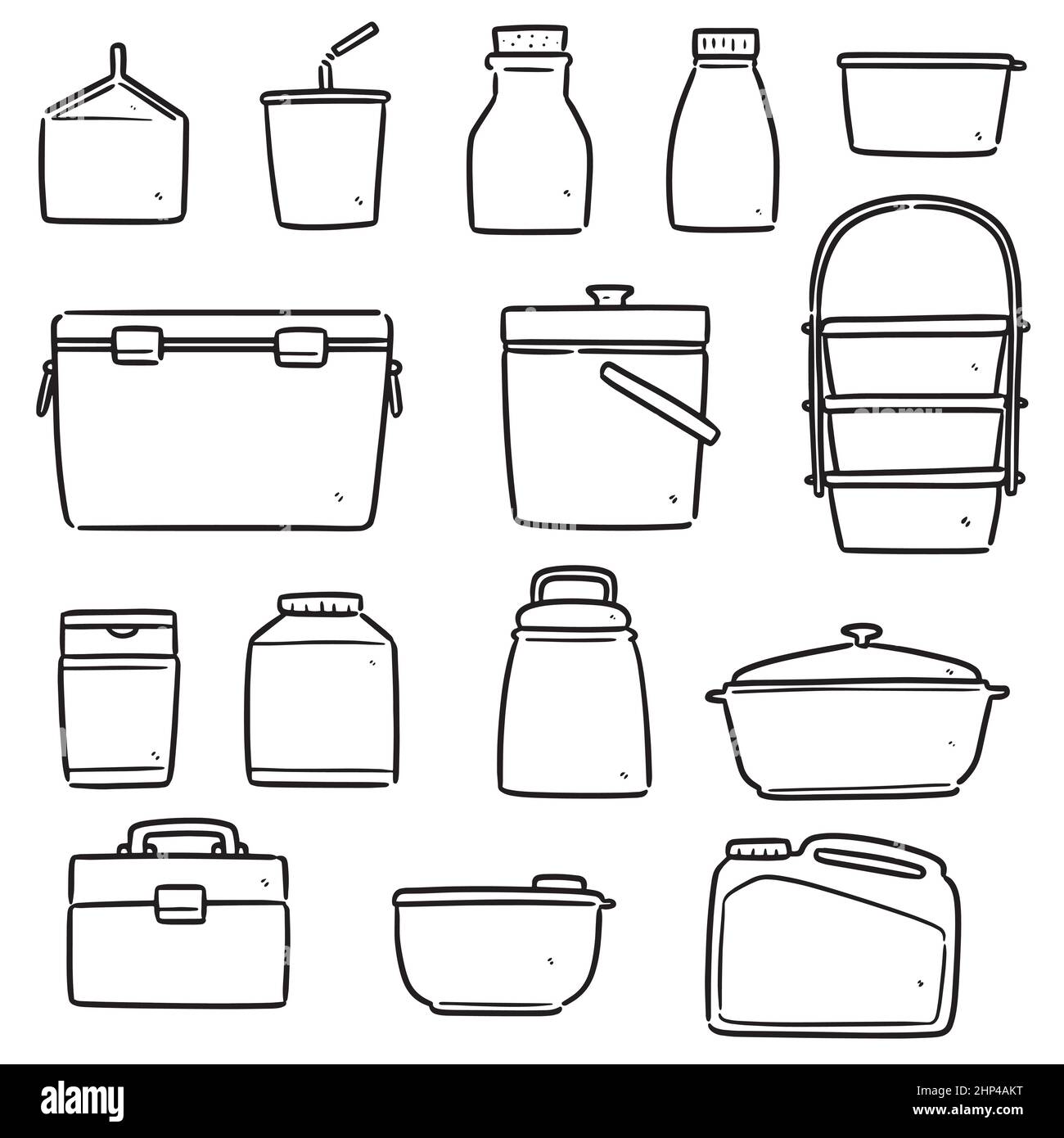 vector set of packaging Stock Vector Image & Art - Alamy