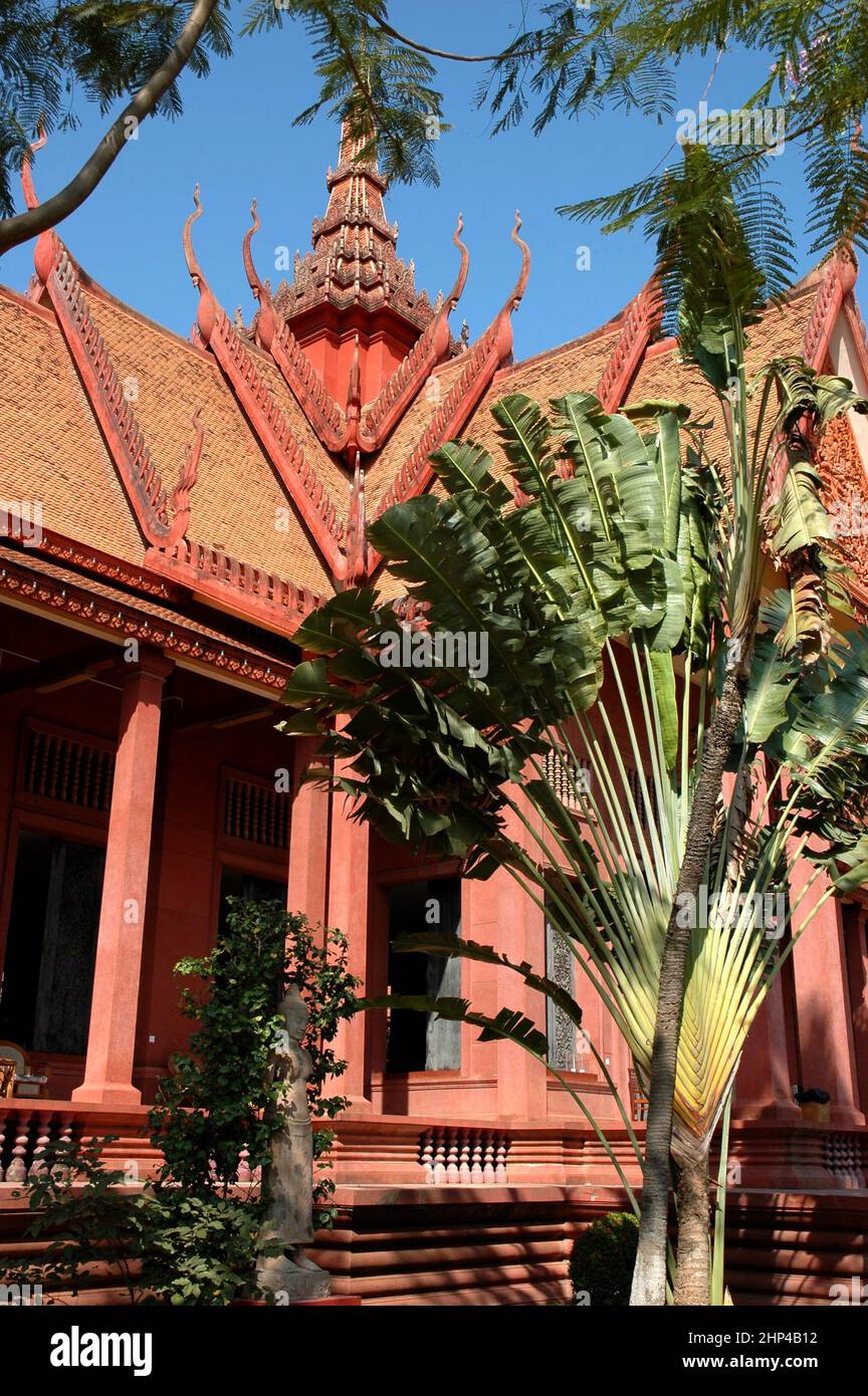 National Museum of Cambodia, Phnom Penh, kingdom of Cambodia, Southeast ...