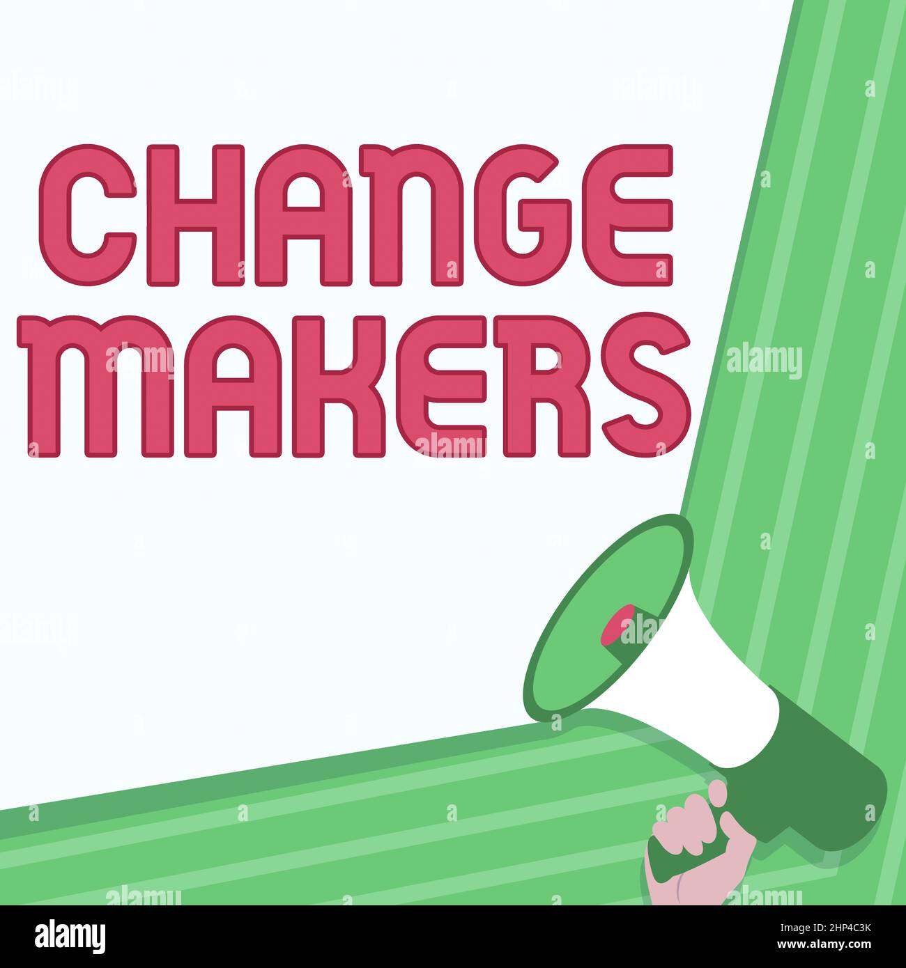 Text sign showing Changemakers, Business concept Young Turk Influencers ...