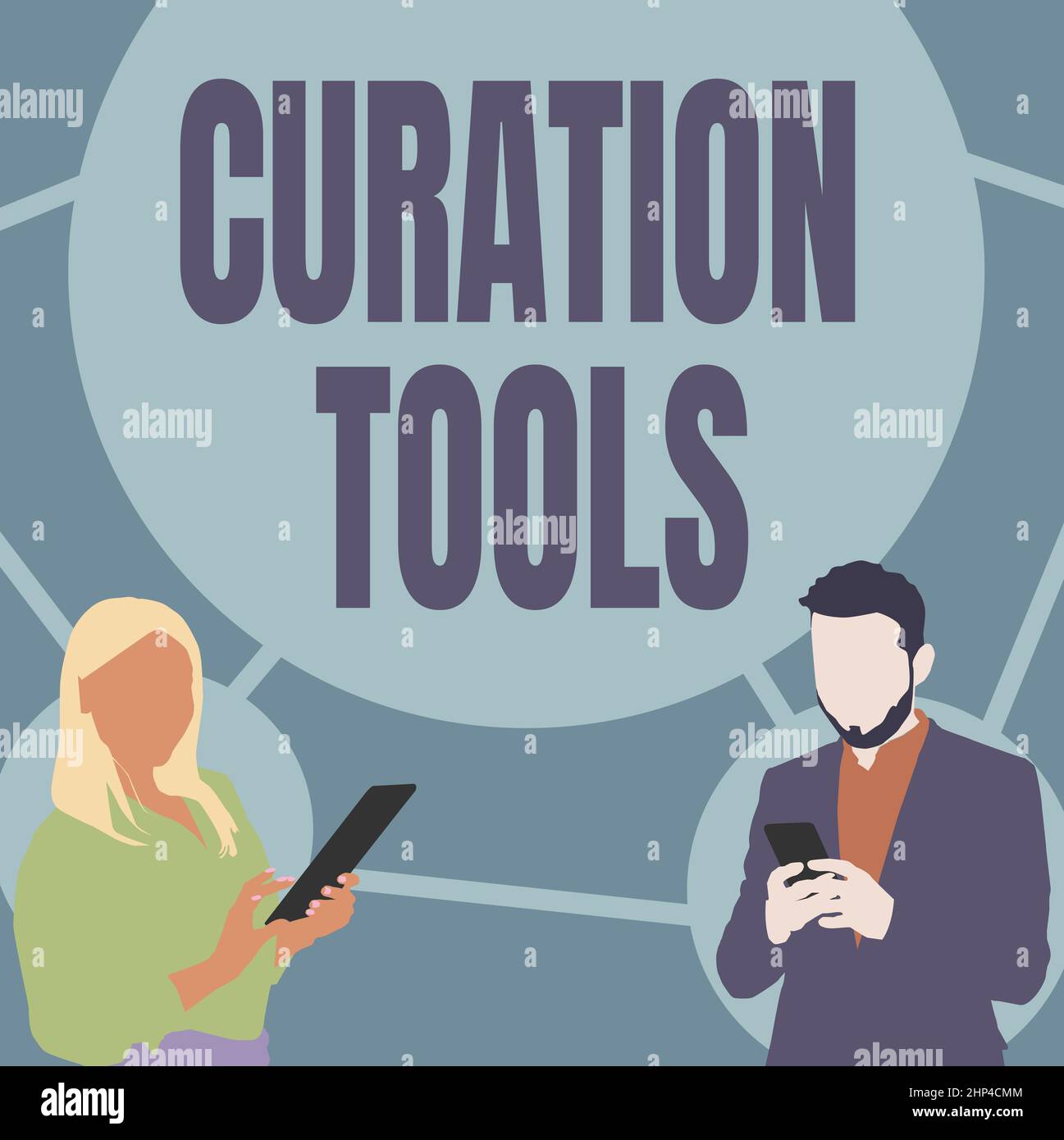 Inspiration showing sign Curation Tools, Word Written on Software used ...