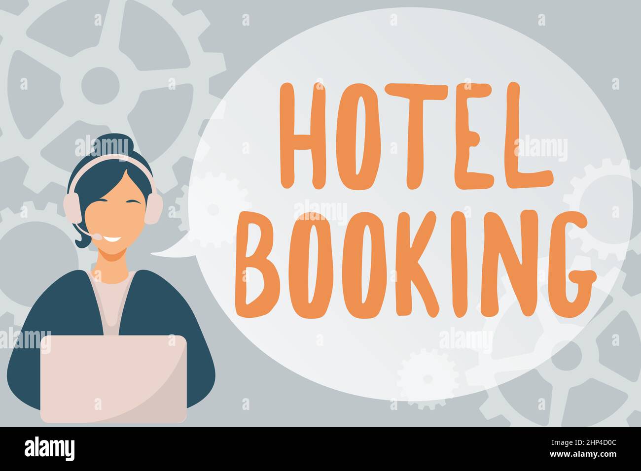 Text sign showing Hotel Booking, Business overview Online Reservations ...