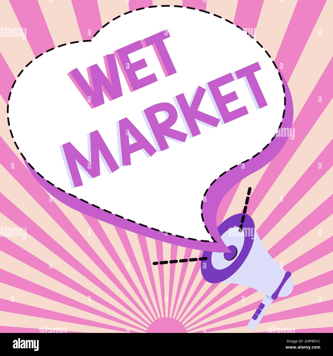 Inspiration showing sign Wet Market, Business idea market selling fresh ...
