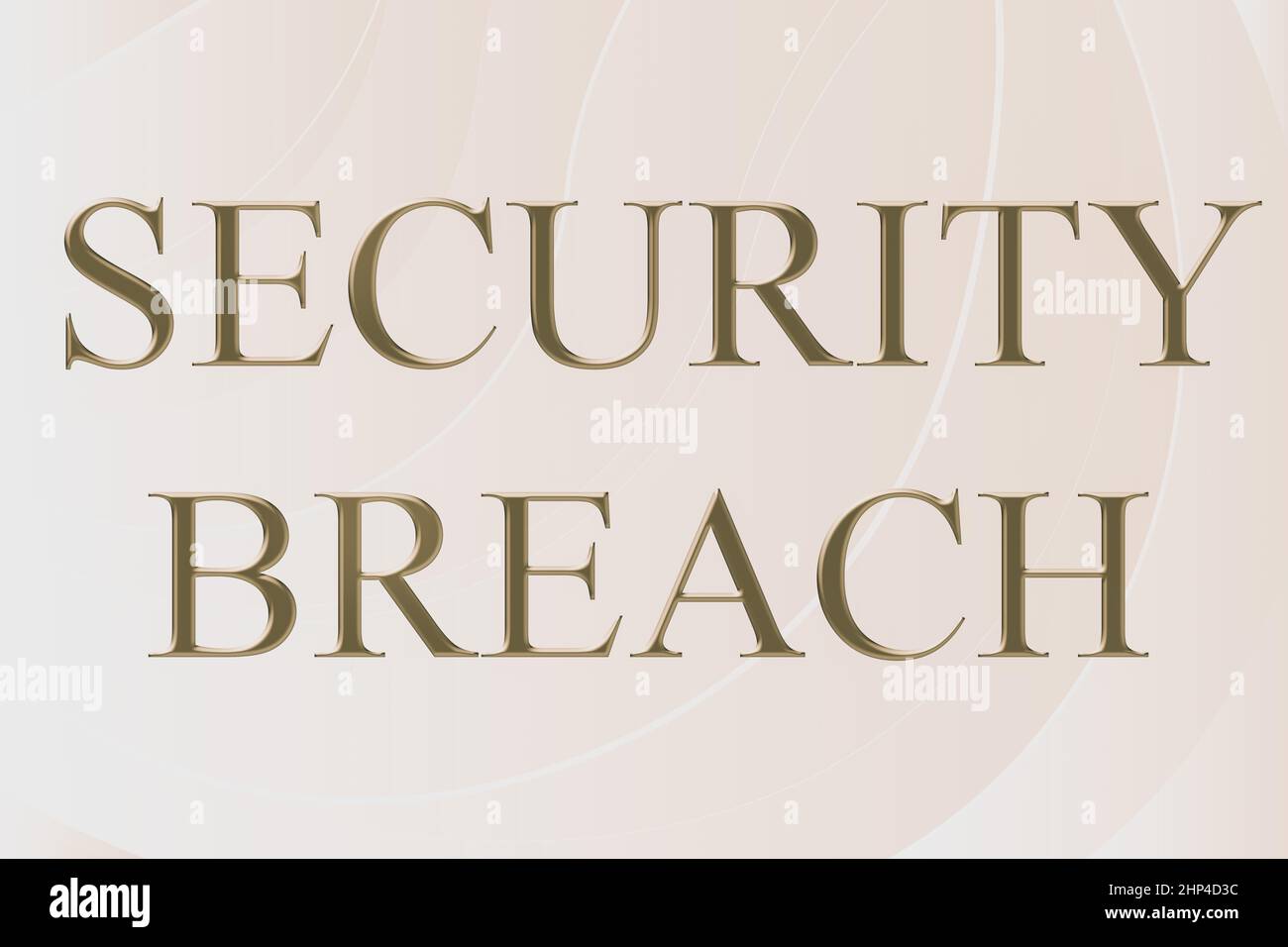 Text sign showing Security Breach, Conceptual photo unauthorized access ...