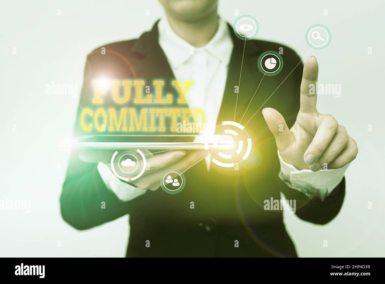 Enthusiastic woman fully immersed in hi-res stock photography and ...