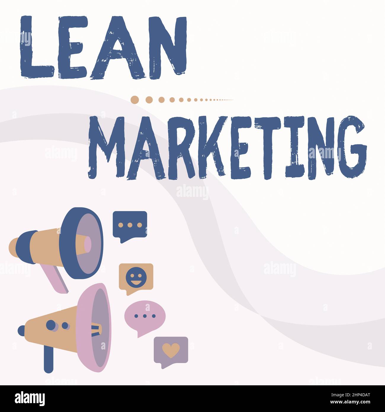 Hand writing sign Lean Marketing, Business overview in charge of ...