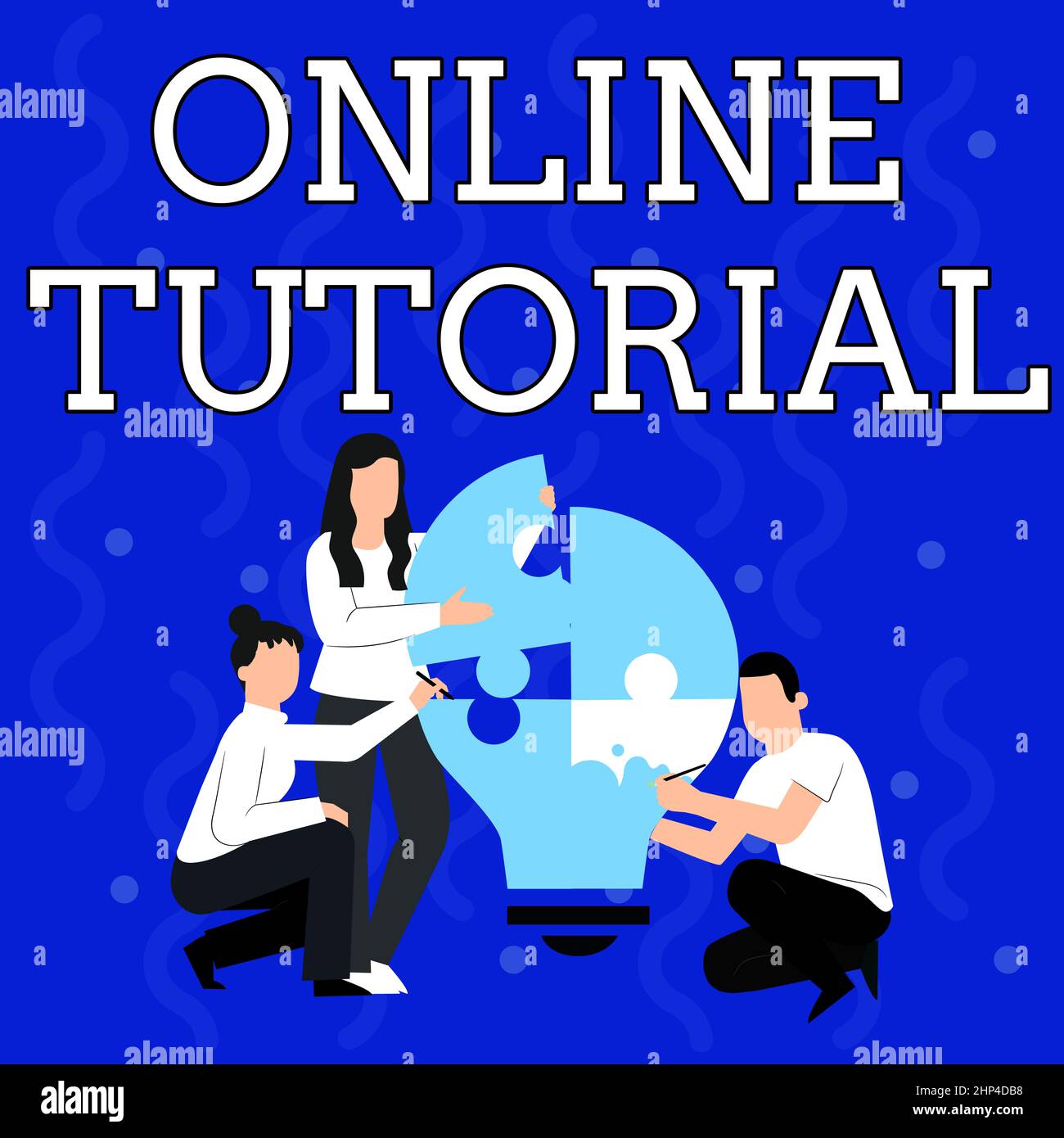 Tutorial individual hi-res stock photography and images - Alamy