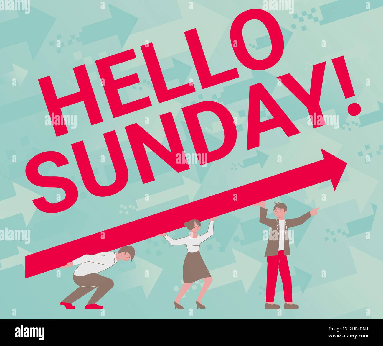 Writing displaying text Hello Sunday, Conceptual photo inspired ...