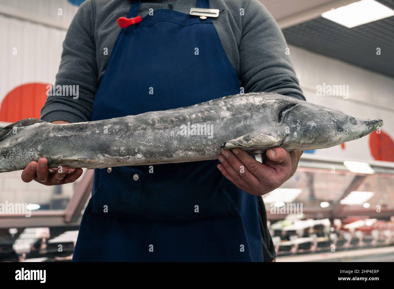 Russian fishmonger hi-res stock photography and images - Alamy