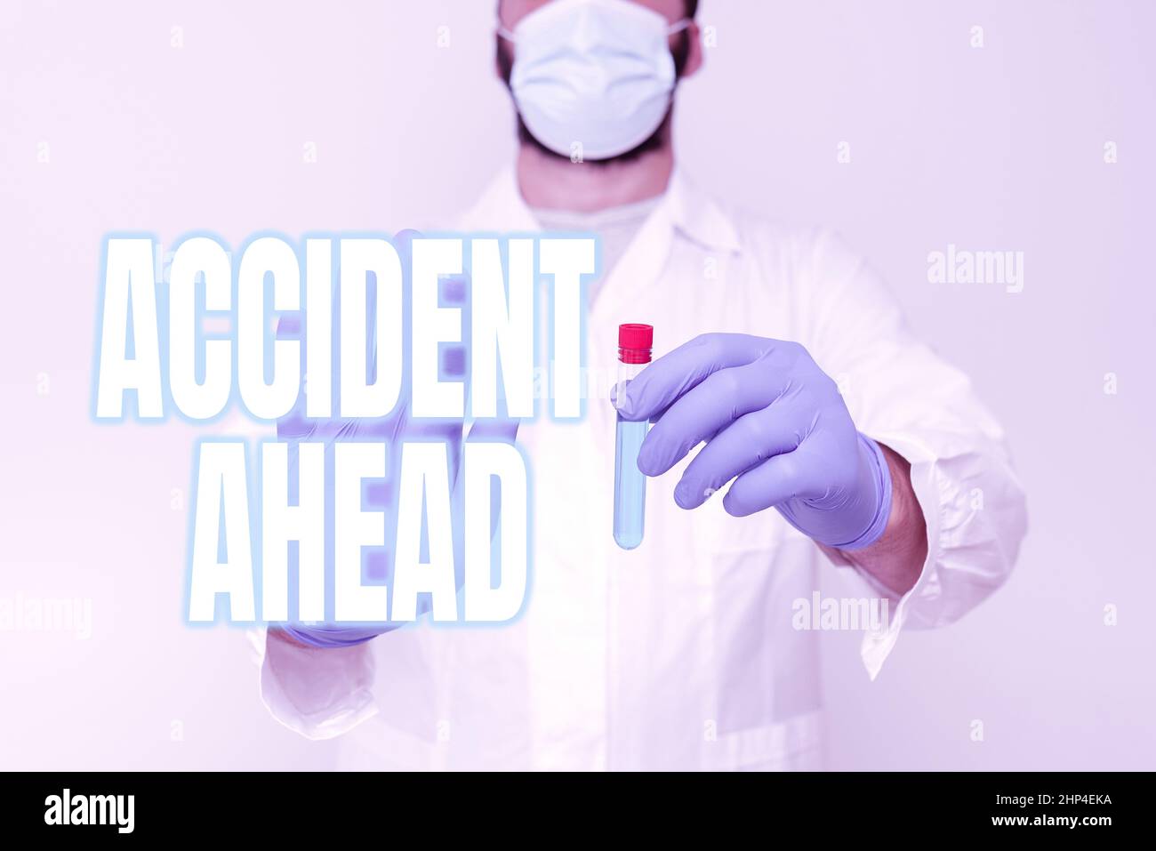 Conceptual caption Accident Ahead, Business idea Unfortunate event Be ... Conceptual caption Accident Ahead, Business idea Unfortunate event Be ...