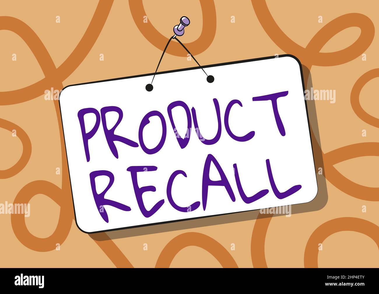 Conceptual caption Product Recall, Conceptual photo request to return ...