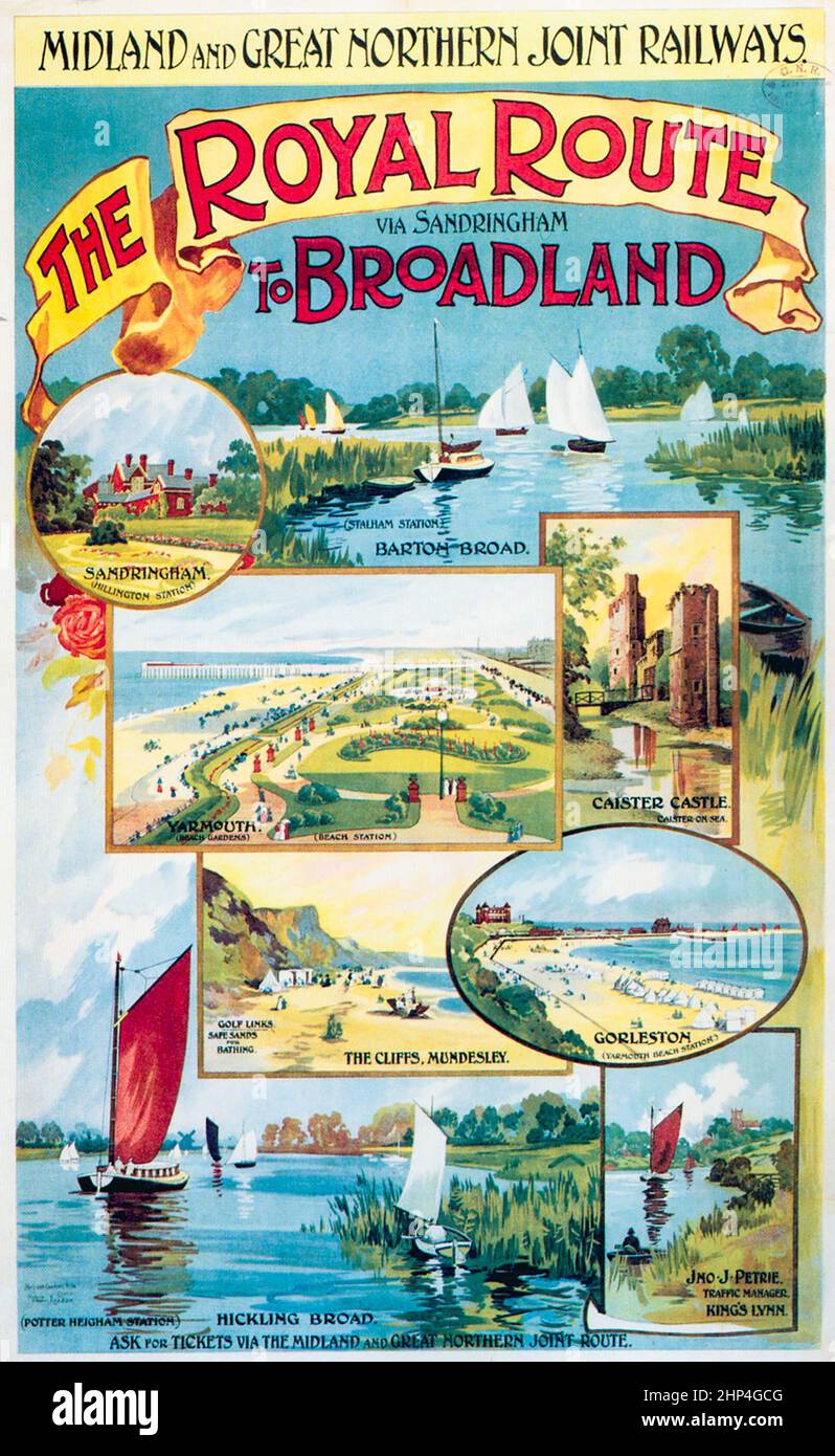 Vintage Midland and Great Northern Railways, the Royal route ...