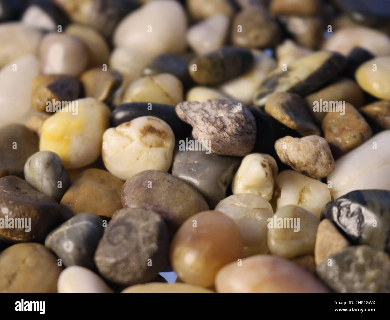 round stones rolled from river for decoration gardens fish tanks pots ...