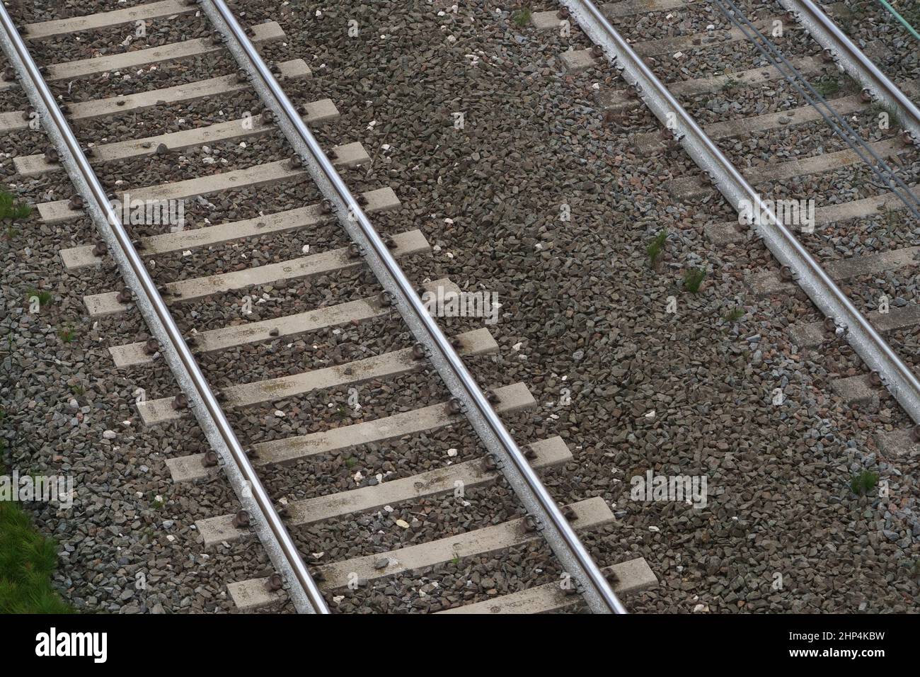 Wavy train tracks hi-res stock photography and images - Alamy
