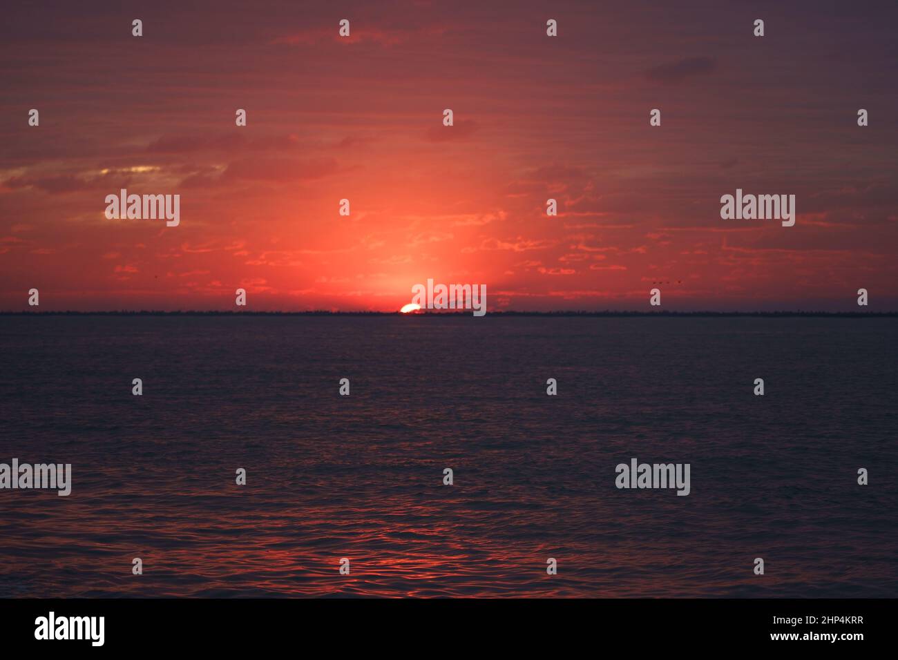 Sunrise reflection on sea hi-res stock photography and images - Alamy