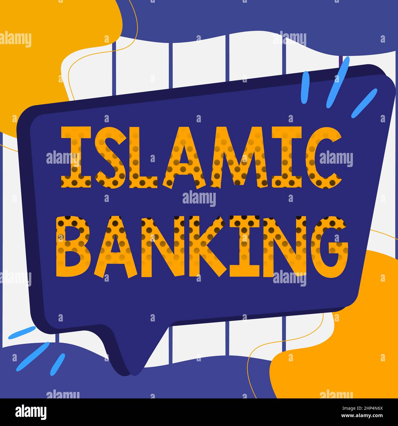 Conceptual display Islamic Banking, Word for Banking system based on ...