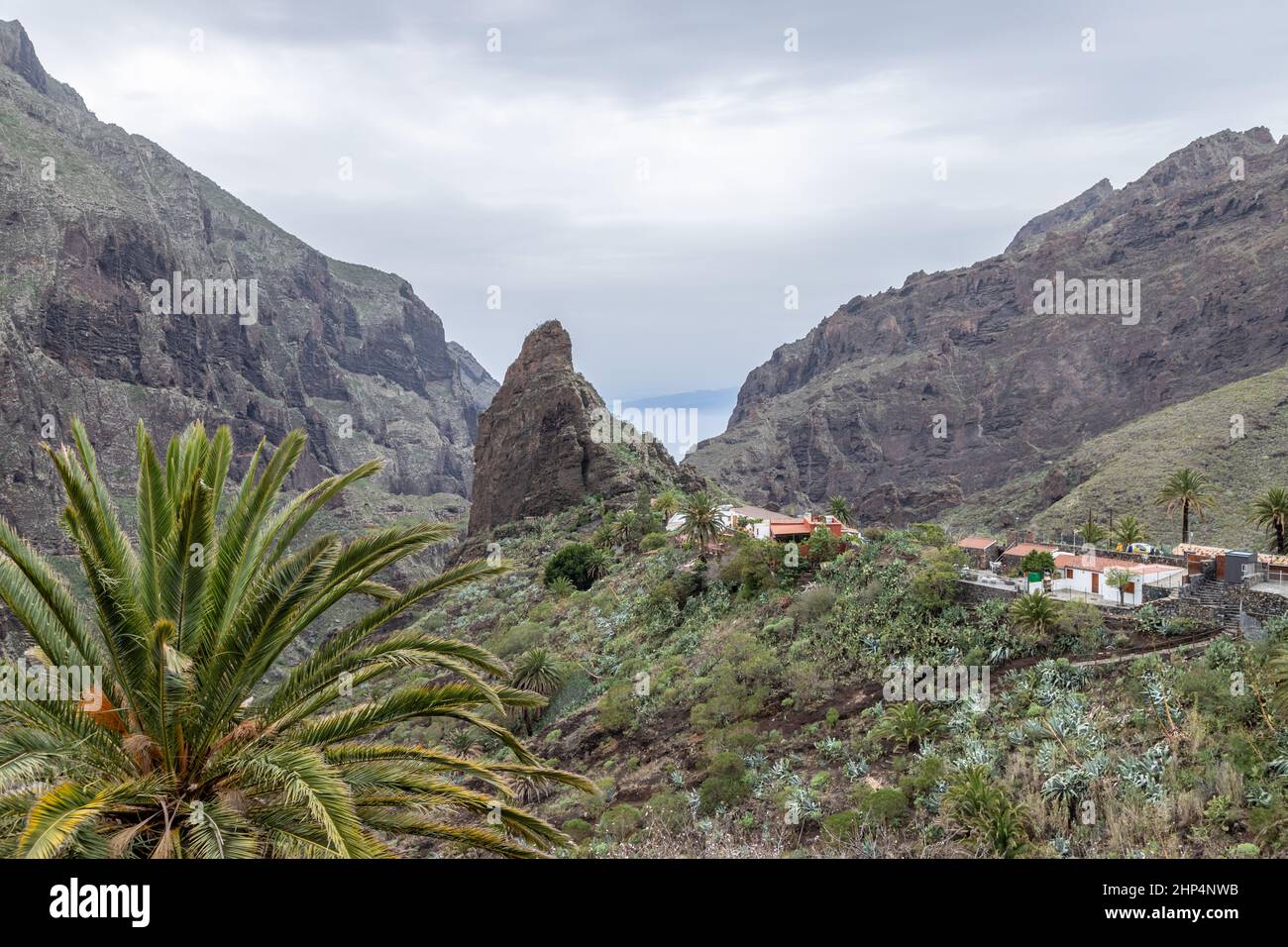 The village of Masca on Tenerife in the Canary Islands Stock Photo - Alamy