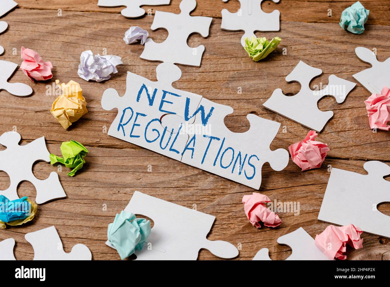 Conceptual display New Regulations, Business idea Regulation ...