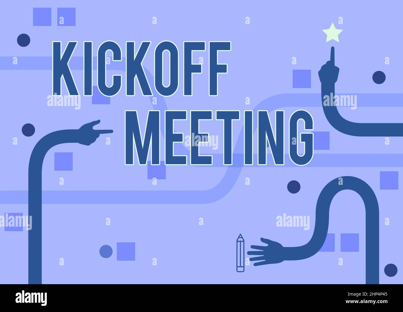 Text showing inspiration Kickoff Meeting, Business idea Special ... Text showing inspiration Kickoff Meeting, Business idea Special ...