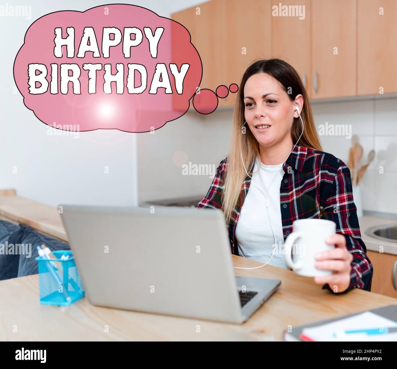 Inspiration showing sign Happy Birthday, Business approach The birth ...