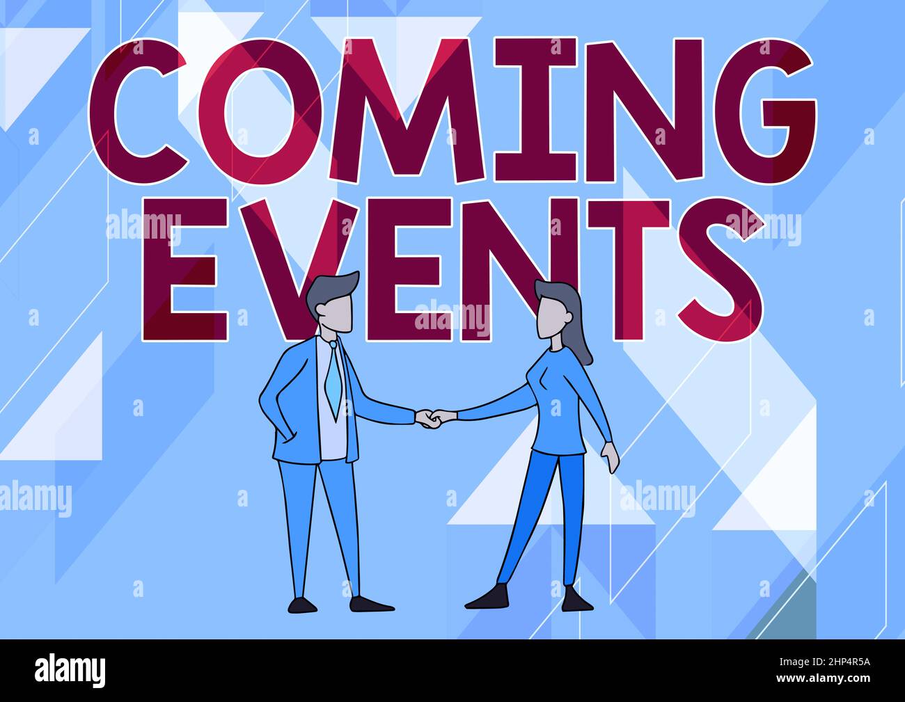 Hand writing sign Coming Events, Conceptual photo Happening soon ...