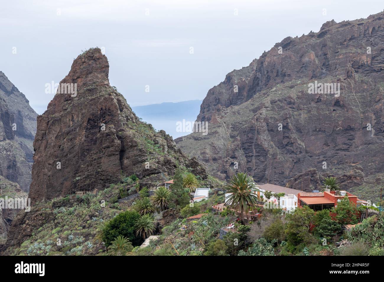The village of Masca on Tenerife in the Canary Islands Stock Photo - Alamy