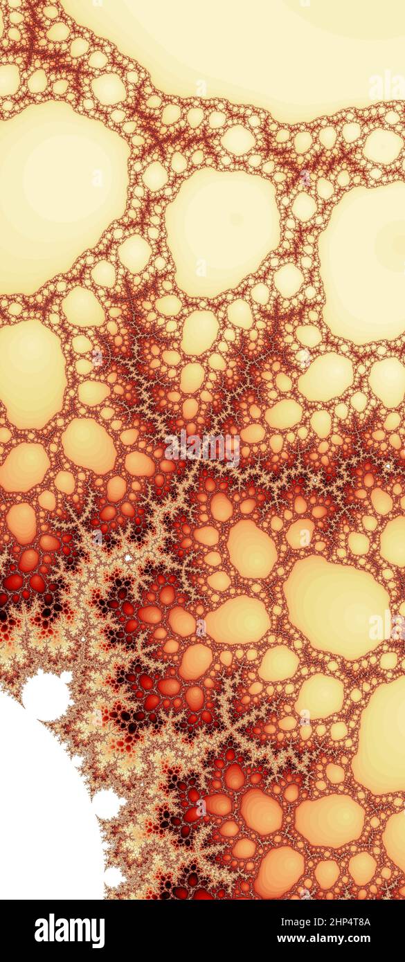 Abstract Computer generated Fractal design. A fractal is a never-ending ...