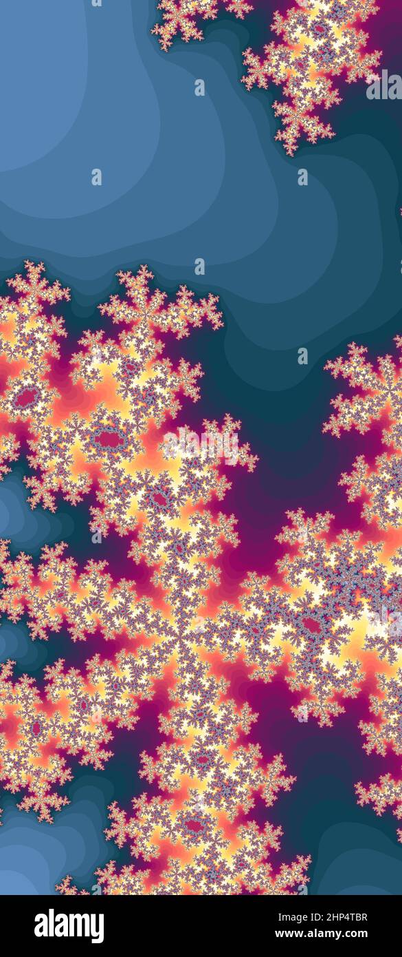 Abstract Computer generated Fractal design. A fractal is a never-ending pattern. Fractals are ...