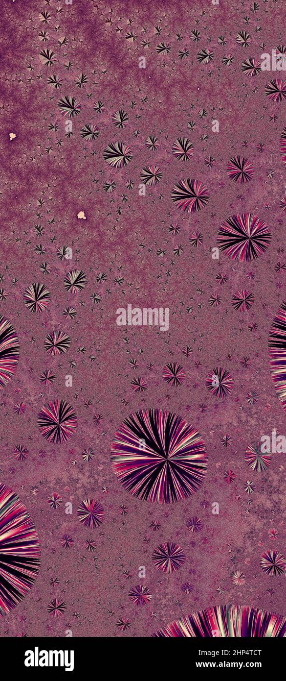 Abstract Computer generated Fractal design. A fractal is a never-ending ...